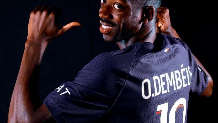 PSG : Ousmane Dembélé hérite du numéro 10 de Neymar ! - Méga Sports