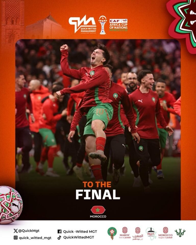 CAN 2025 : À domicile, le Maroc à un match de renouer avec la gloire ...